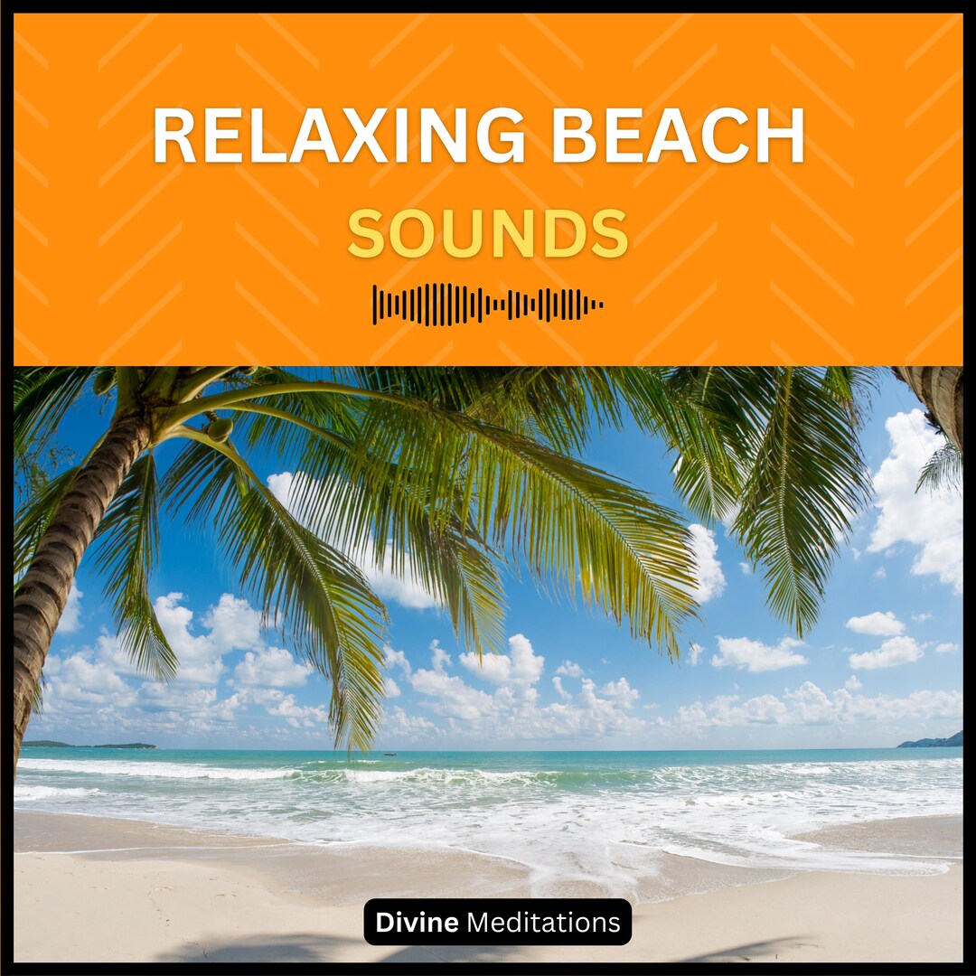 Beautiful Beach Nature Sounds, Calming Audio for Relaxation, Reduce ...