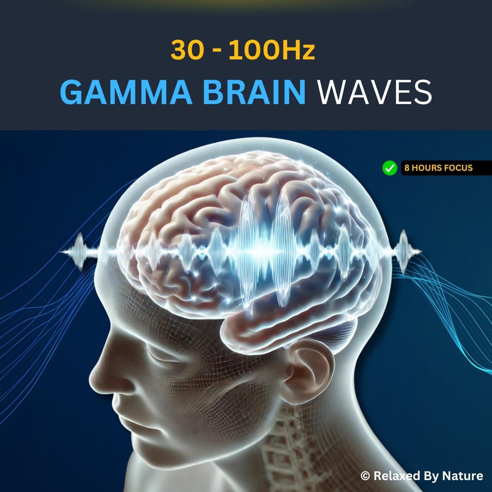 30-100 Hz Gamma Brain Waves | 8-hour Binaural Beats Audio Download for ...