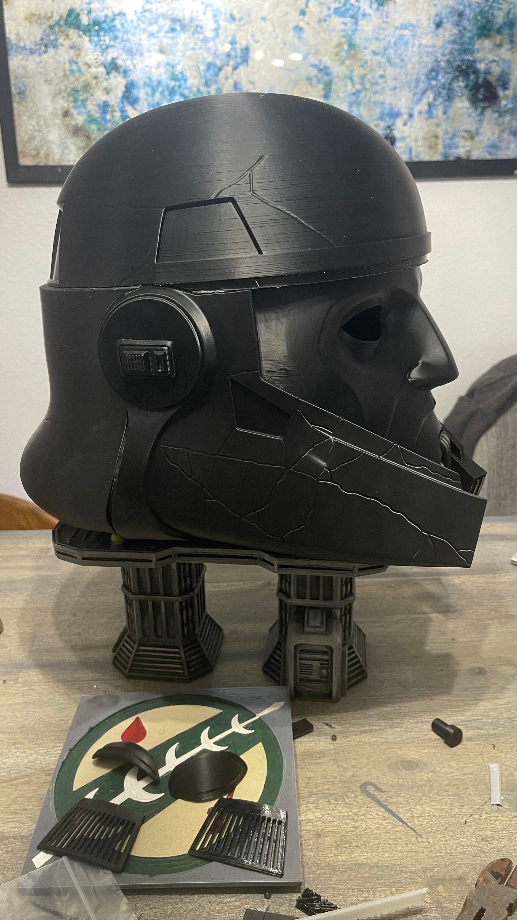 ABS Captain Enoch Helmet 100% Recycled ABS Ahsoka Cosplay Helmet Kit - Etsy