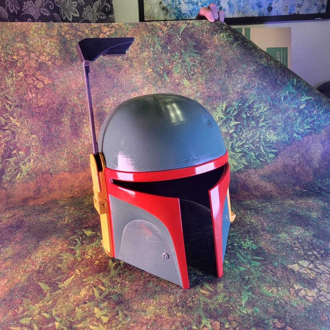 ABS Boba Fett Helmet Kit - 100% Recycled ABS Book of Boba Fett Cosplay ...