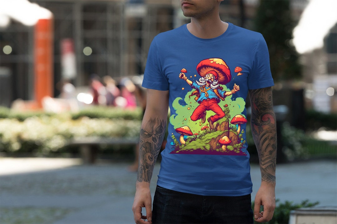 Super Daddio Mario Nerd Shirt, Mario Mushroom Graphic Shirt, Funny ...