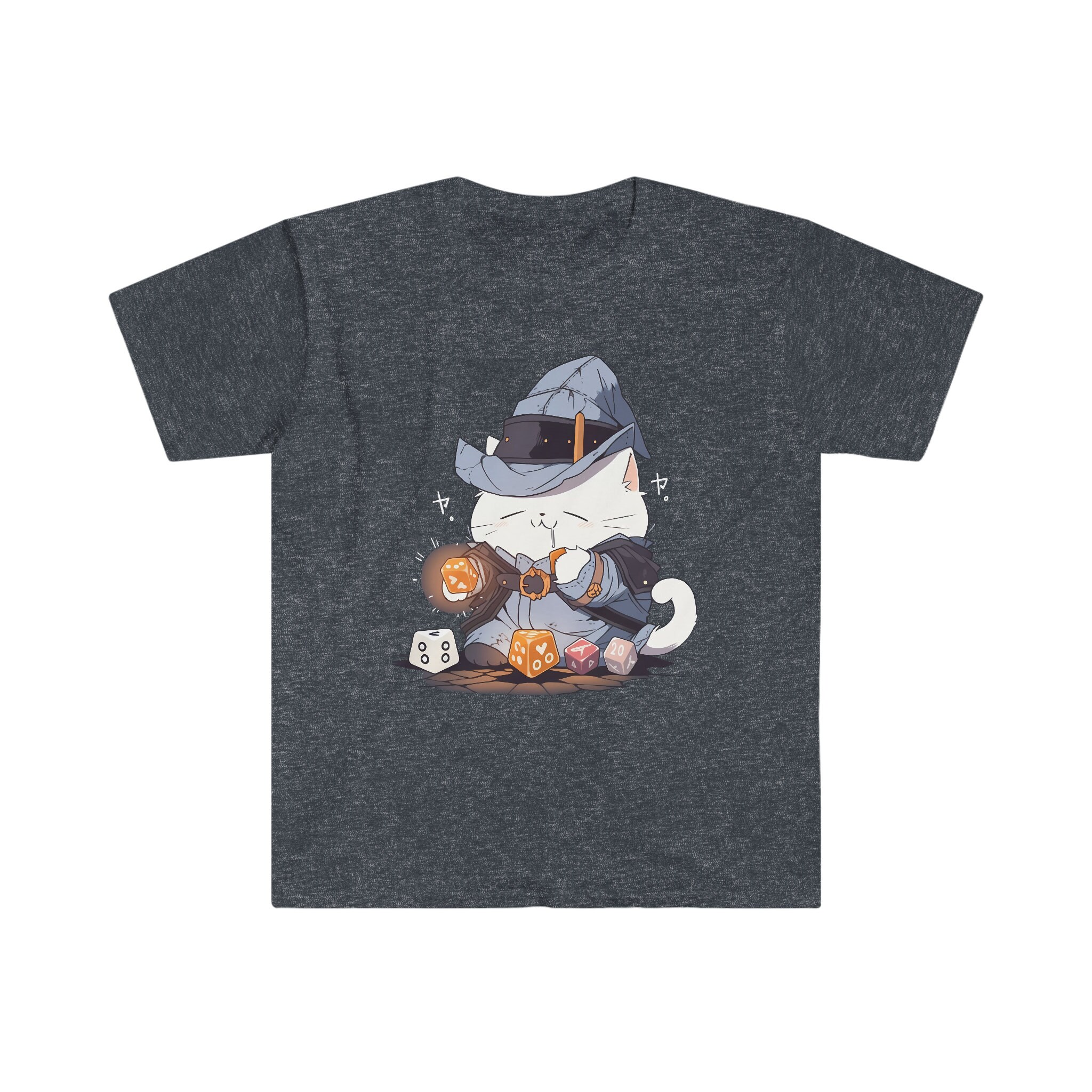 Dnd Wizard Fat Cat Nerd Shirt DND Funny Shirt Dungeons and - Etsy