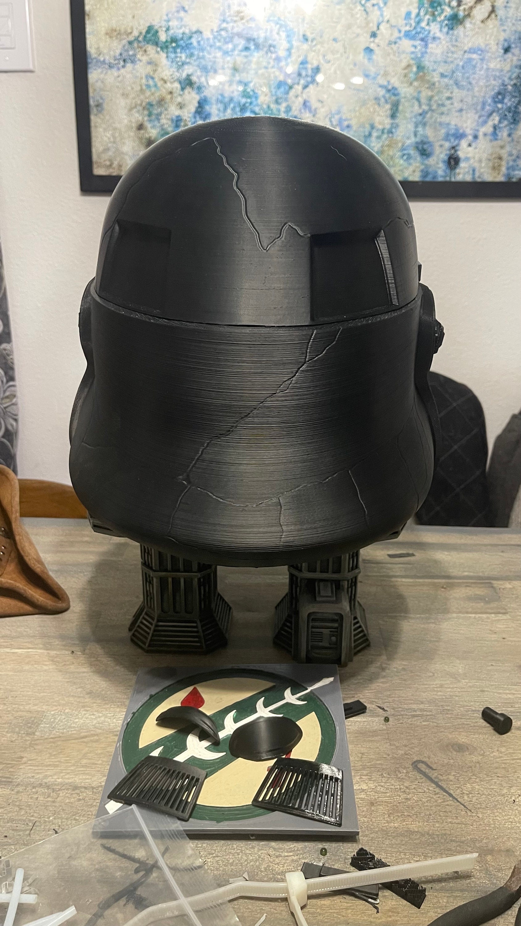 ABS Captain Enoch Helmet 100% Recycled ABS Ahsoka Cosplay Helmet Kit - Etsy