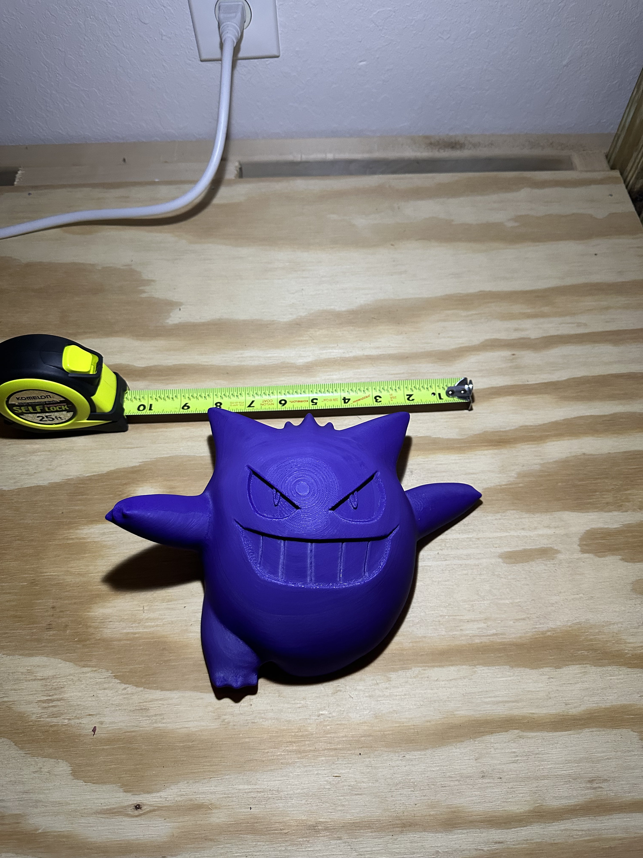 Gastly Mega Gengar 3D Prints for Wall - Etsy