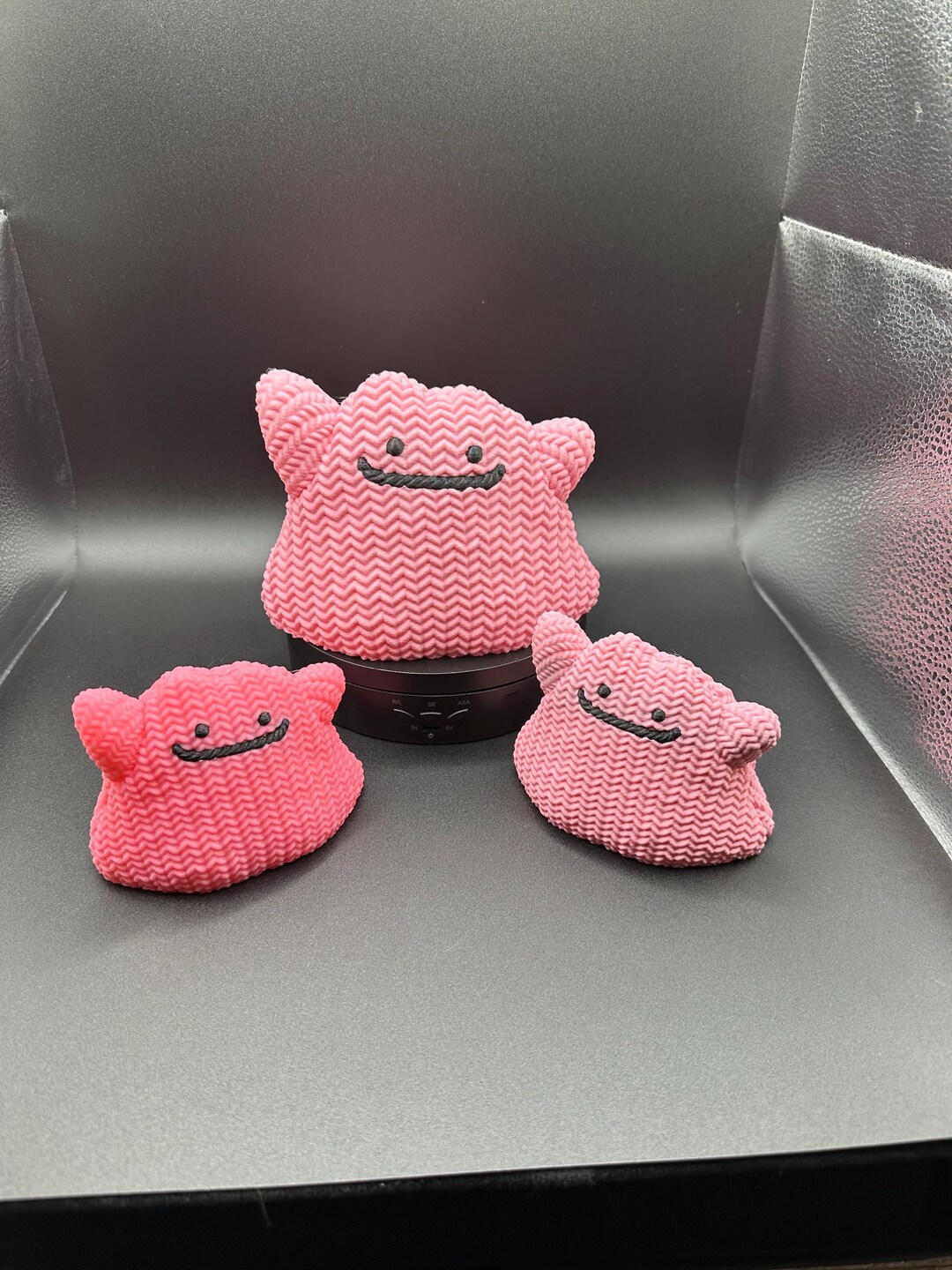 Cute Knitted Ditto 3D Print - Etsy