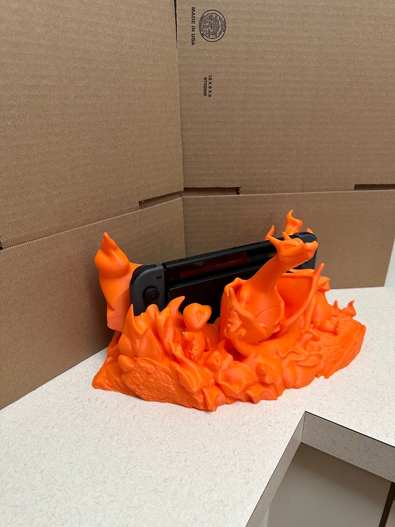 Charmander / Charizard Evolution Switch Dock - Etsy