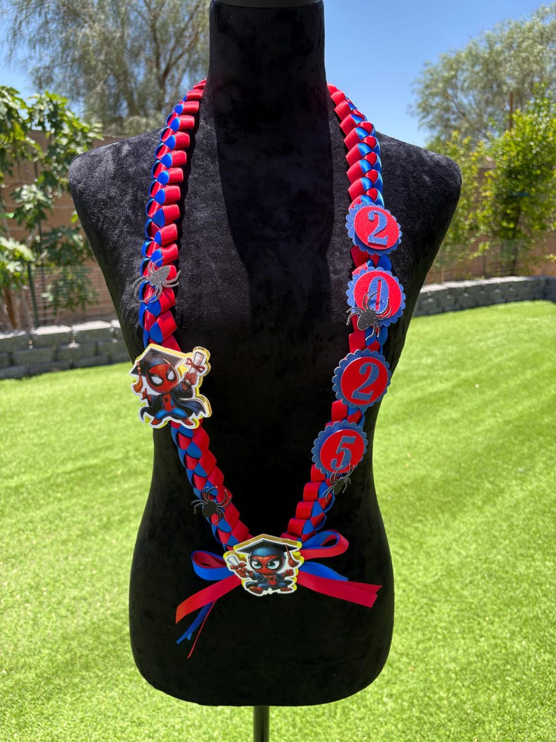 Spider-man Graduation Lei - Etsy