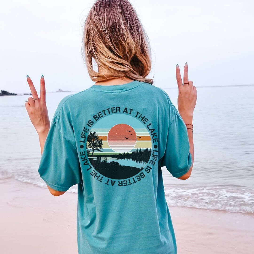 Lake Life T-shirt Lake Daze Lake Life Boating T-shirt Lake - Etsy