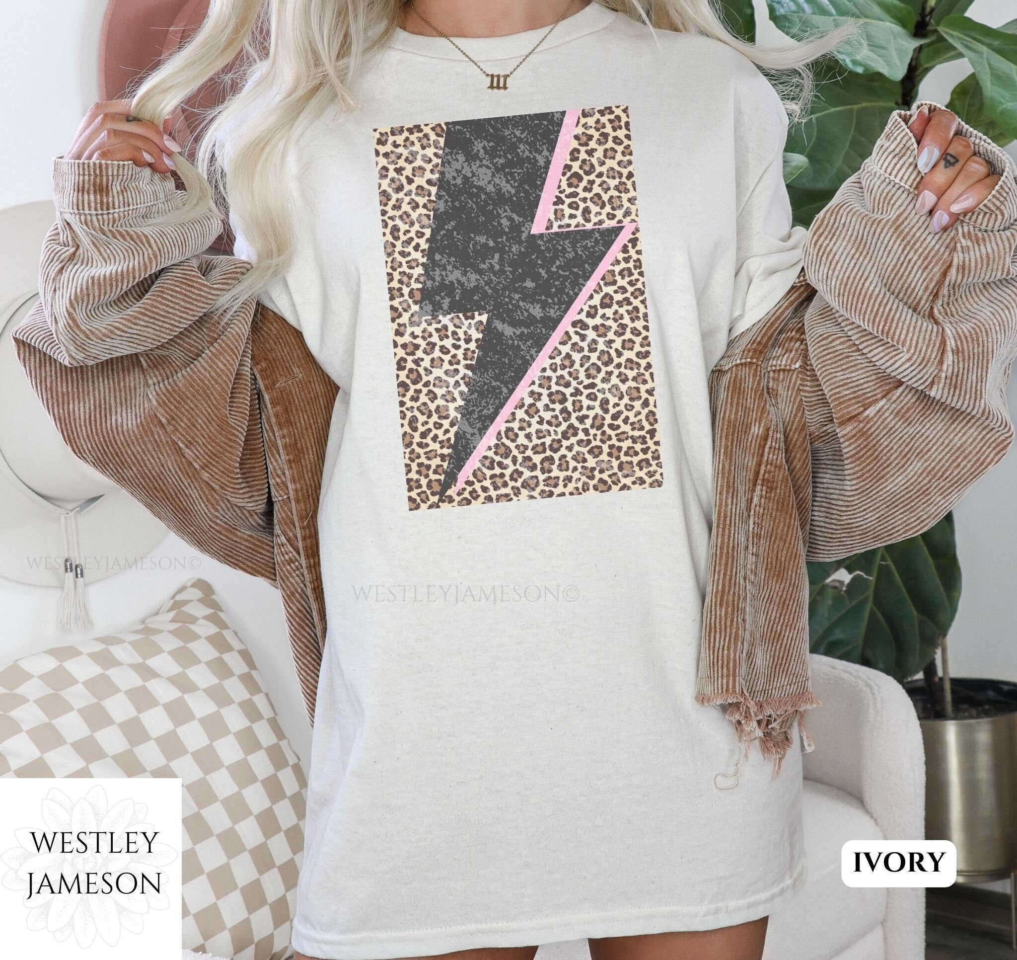 Vintage Distressed Retro Lightning Bolt Shirt, Lightning Bolt Shirt ...