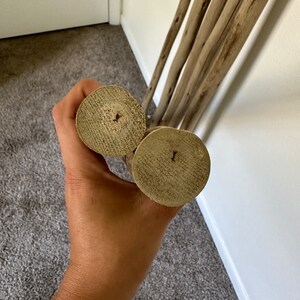 4ft Wood Pole ONE PIECE Macrame Pole Driftwood Wood Dowel Wood Stick ...