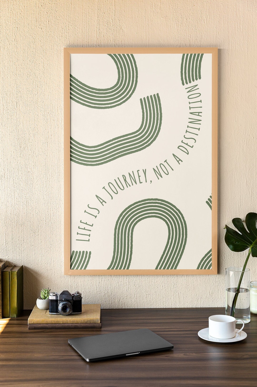 Adventure Quote Print | Motivational Quotes Poster | Life Journey ...