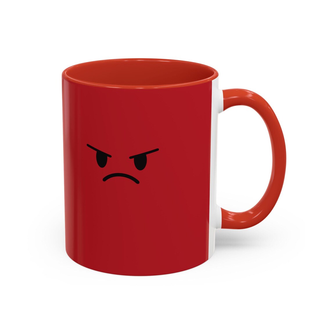 Funny Angry Emoji Coffee Mug: Sarcastic Office Gift - Etsy