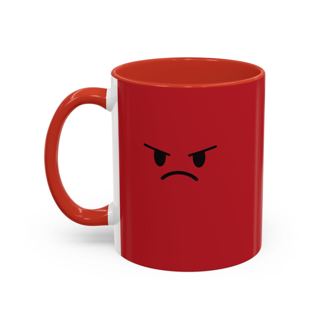 Funny Angry Emoji Coffee Mug: Sarcastic Office Gift - Etsy