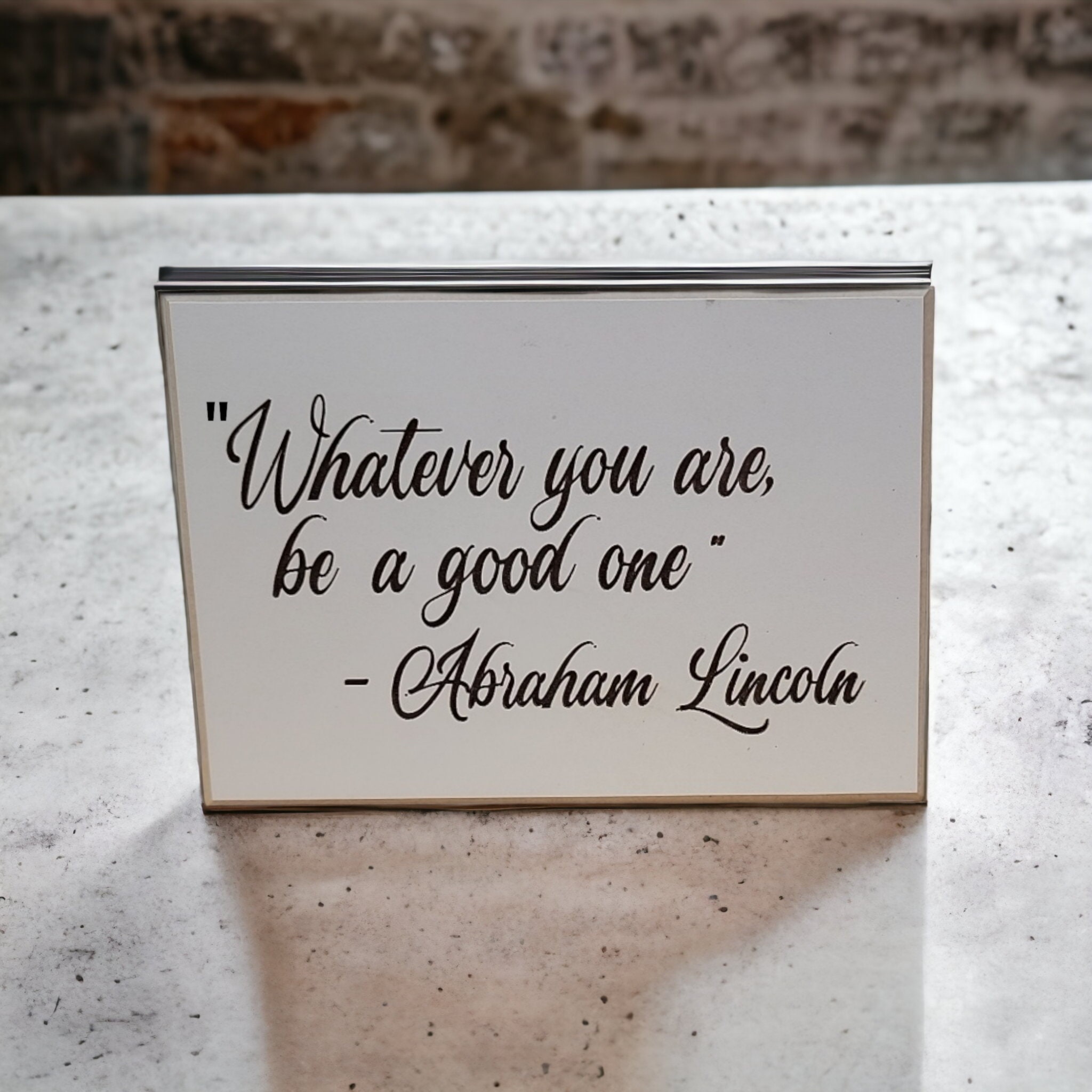 Customized Motivational Quote Sign Handmade Hardwood Plaque - Etsy