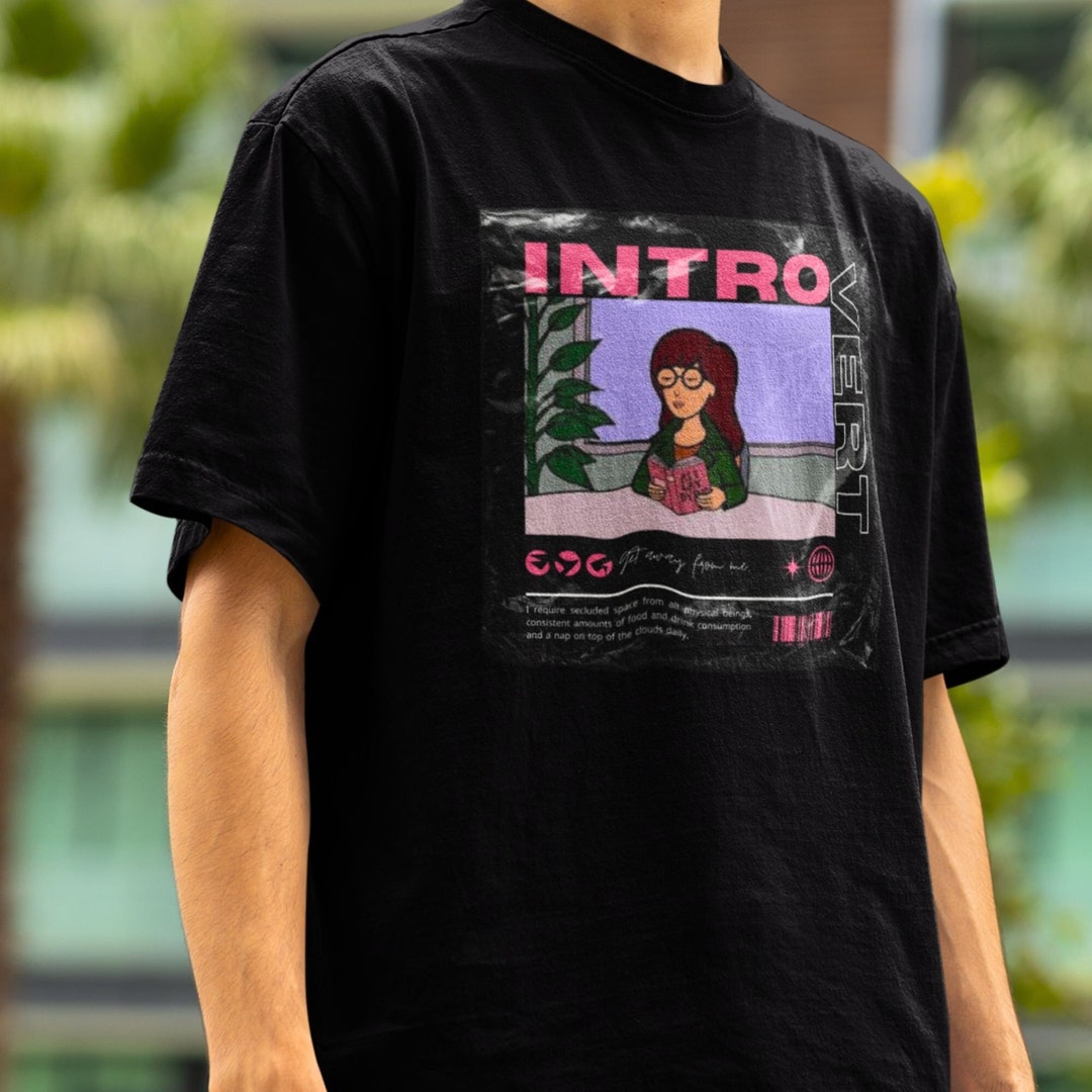 Introvert Shirt, Streetwear T-shirt, Daria Morgendorffer Tee, Vintage ...