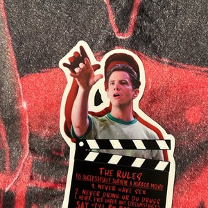 Rules to Survive a Horror STICKER -RANDY~SCREAM Fan Inspired! - Etsy