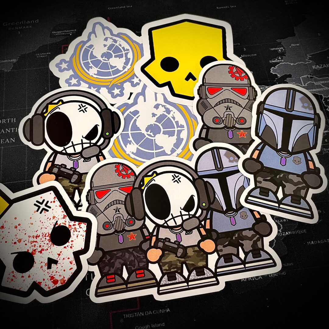 HELLDIVERS2 STICKERS - Etsy