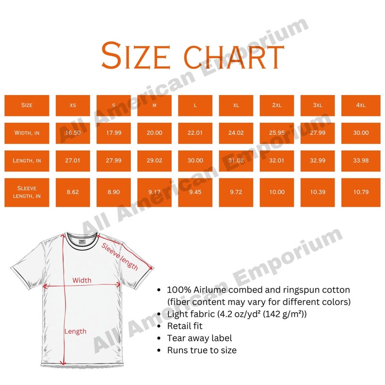Canvas Size Chart Bella + Canvas 3001 Size Chart Bella Canvas Mockup ...