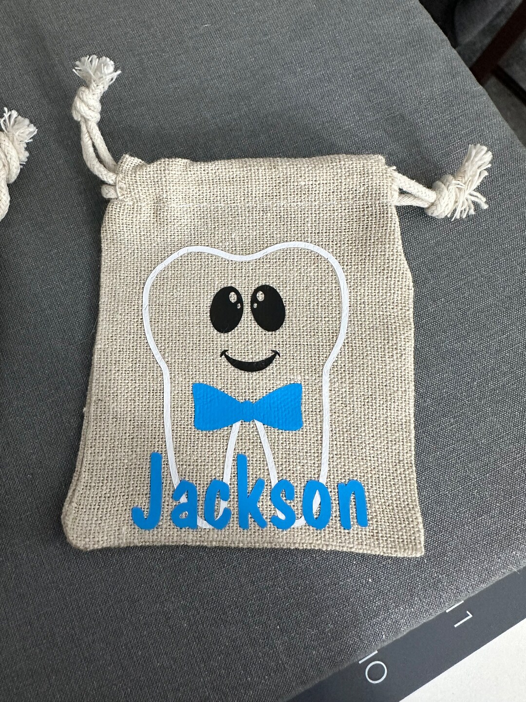 Tooth Fairy Bags, Tooth Fairy Pouch, Personalized Tooth Fairy Bag ...