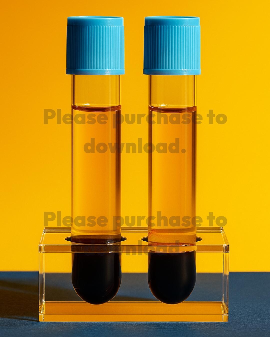 PRP Tube Mockup – High-resolution Lab Tube Stock Photo for Medical ...