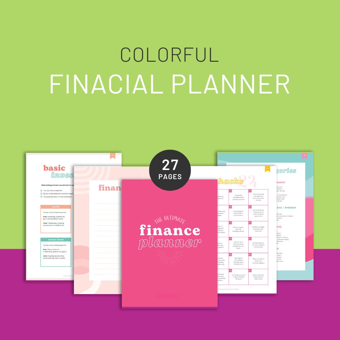 Digital Download | the Ultimate Finance Planner | Budgeting, Savings ...