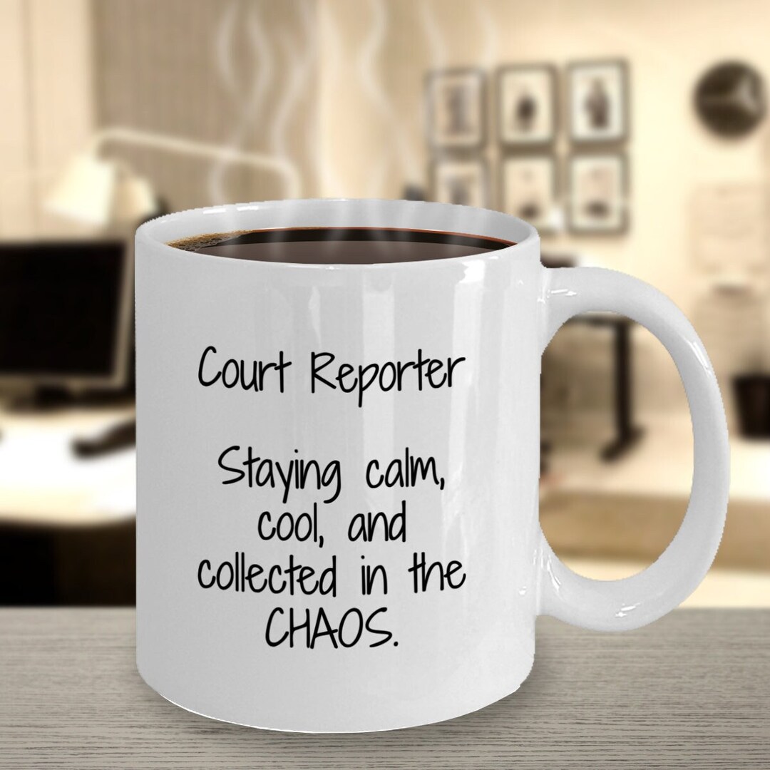Court Reporter Gifts, Court Reporter Mug, Gift for Stenographer ...
