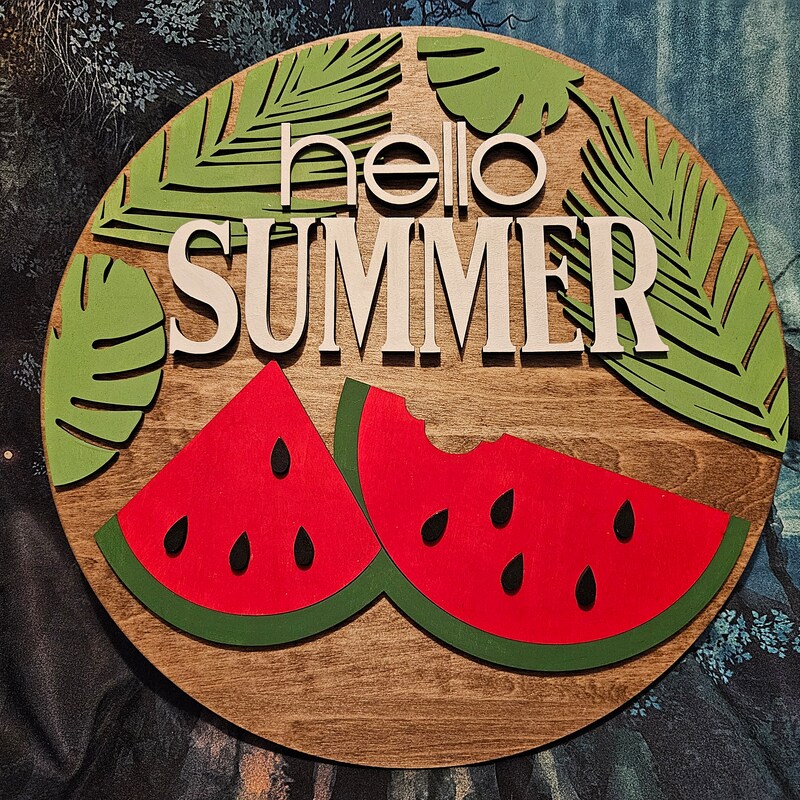 Watermelon Door - Etsy
