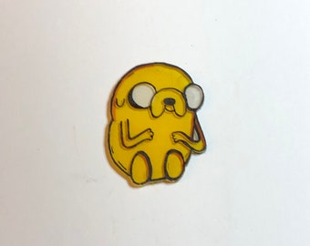 Jake the Dog in a Pocket Adventure Time Iron on Patch - Etsy