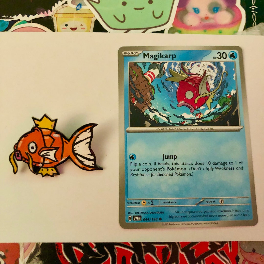 Magikarp Pin pokémon Card Included - Etsy