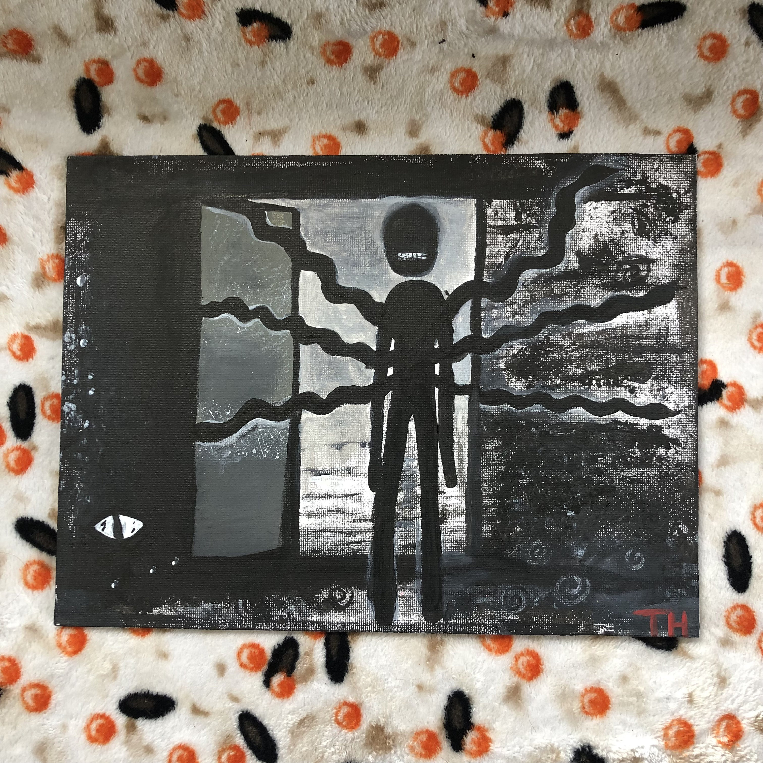 Analog Horror Painting - Etsy