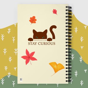 Personalized Diary / Fall Leaf Pattern / Cozy Season - Etsy