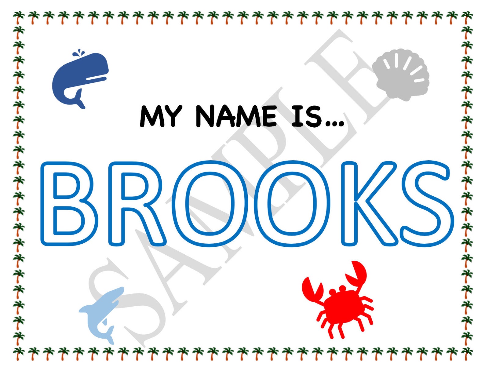 Personalized Playdough Name Tracing Mat - Etsy