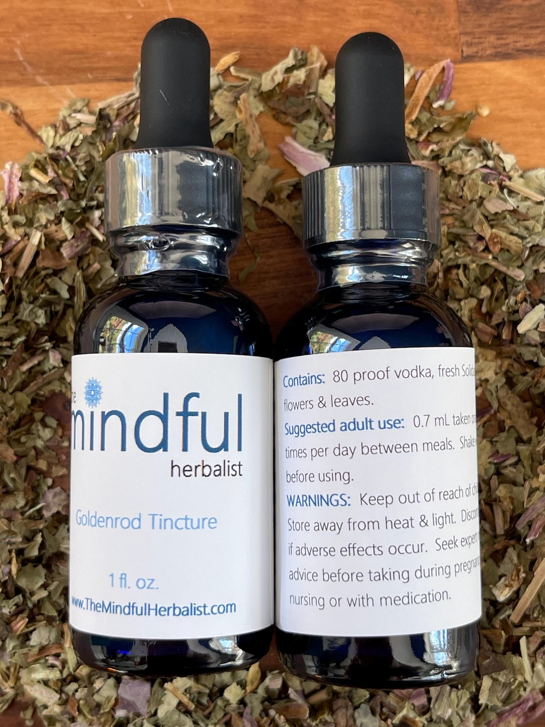 Goldenrod Tincture (solidago Spp.) 1 Oz. - Etsy