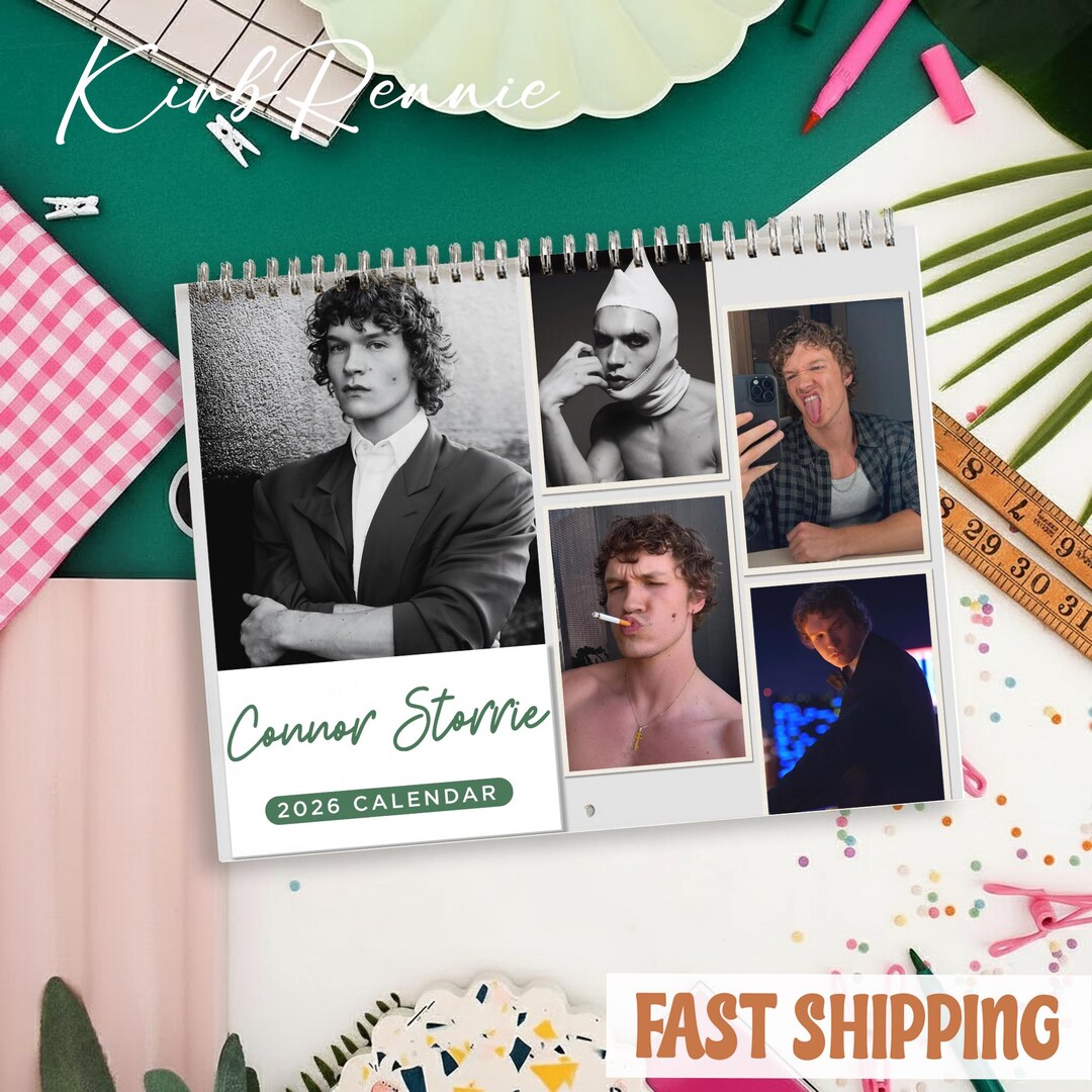 Connor Storrie 2026 Wall Calendar, 2026 Wall Calendar, Ilya Rozanov and ...