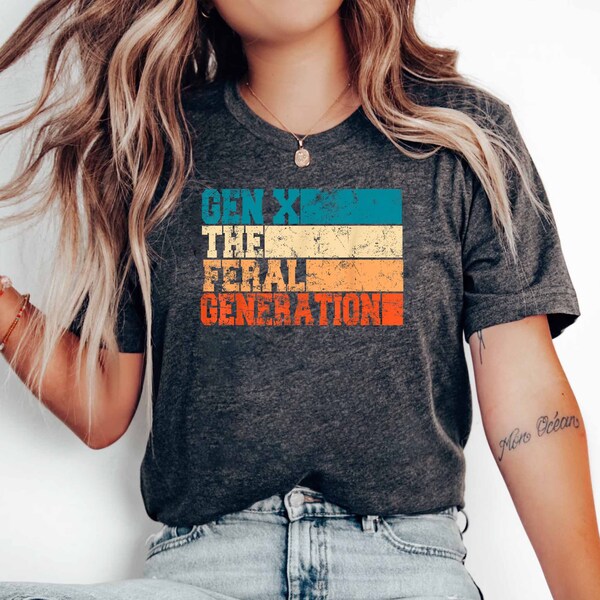 Gen X the Feral Generation Svg - Etsy