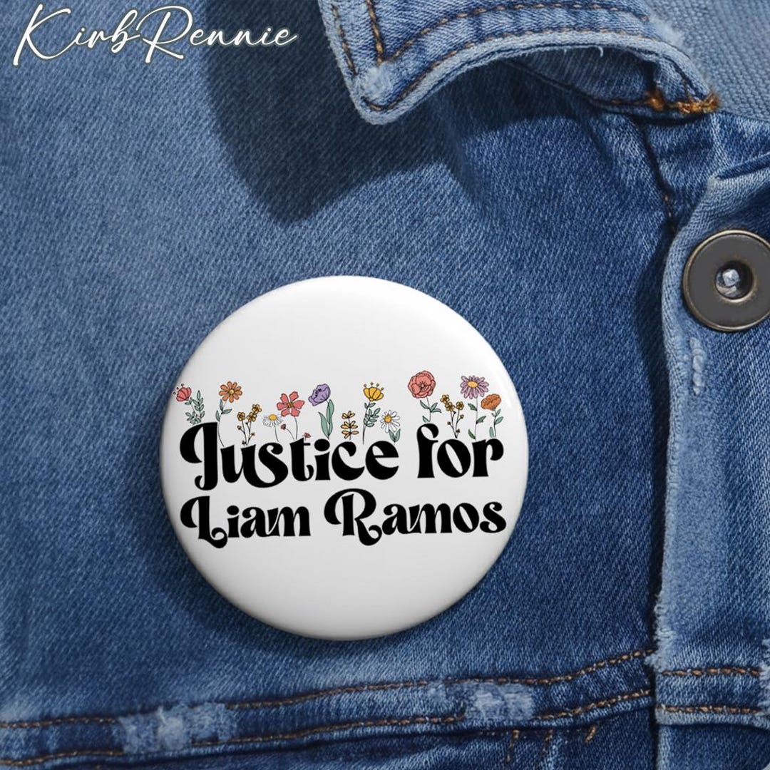 Justice for Liam Ramos and His Father: Abolish Ice Protest Button - Etsy