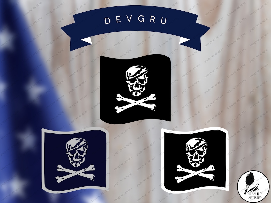 Seal Team Six Blue Squadron DEVGRU SVG Vector PNG - Etsy