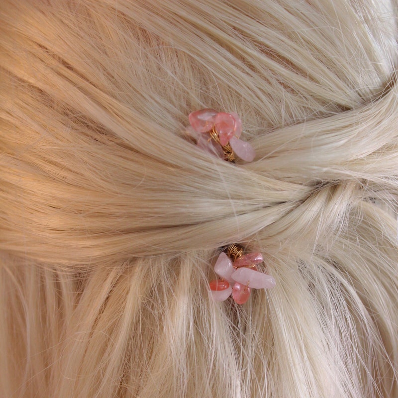 Quartz Hair Clip - Etsy