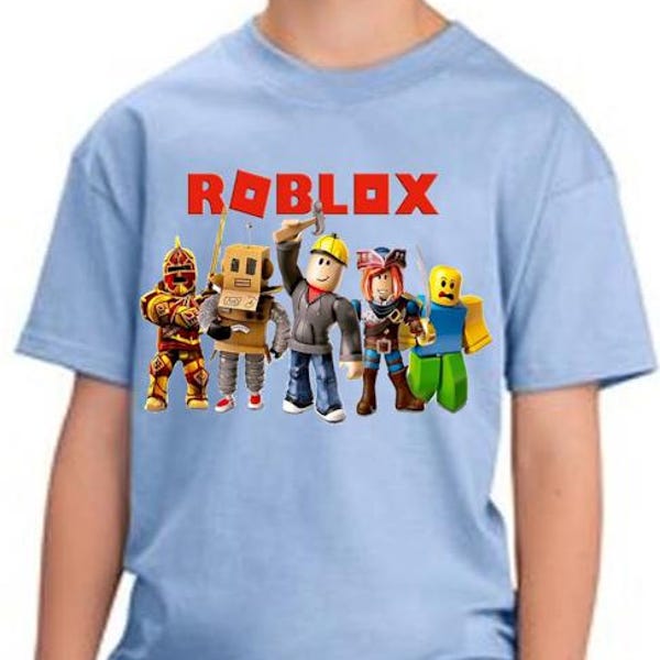 Roblox Blue T Shirt - Etsy