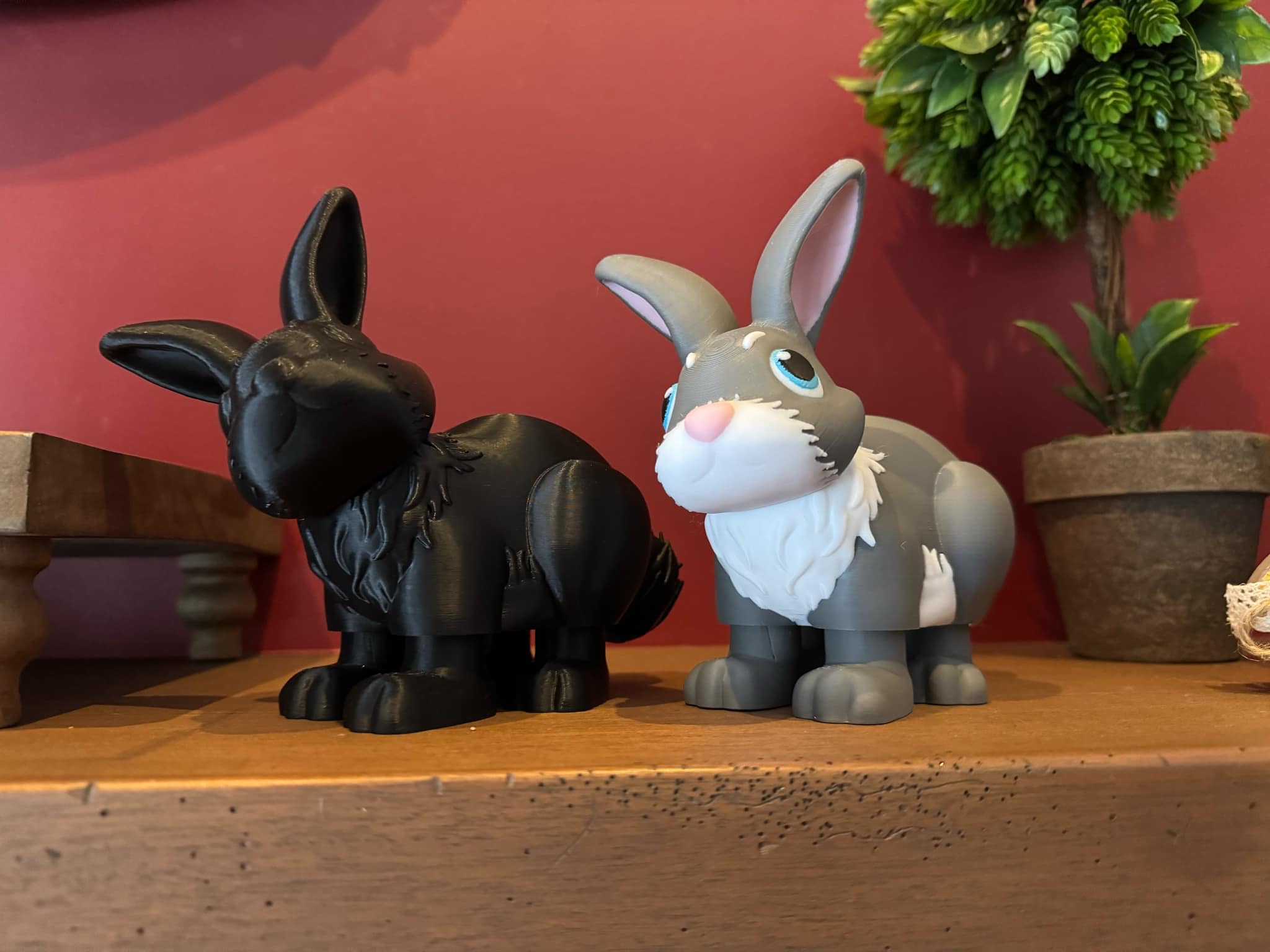 3D Printed Boingy Rabbit Articulated Tail - Etsy