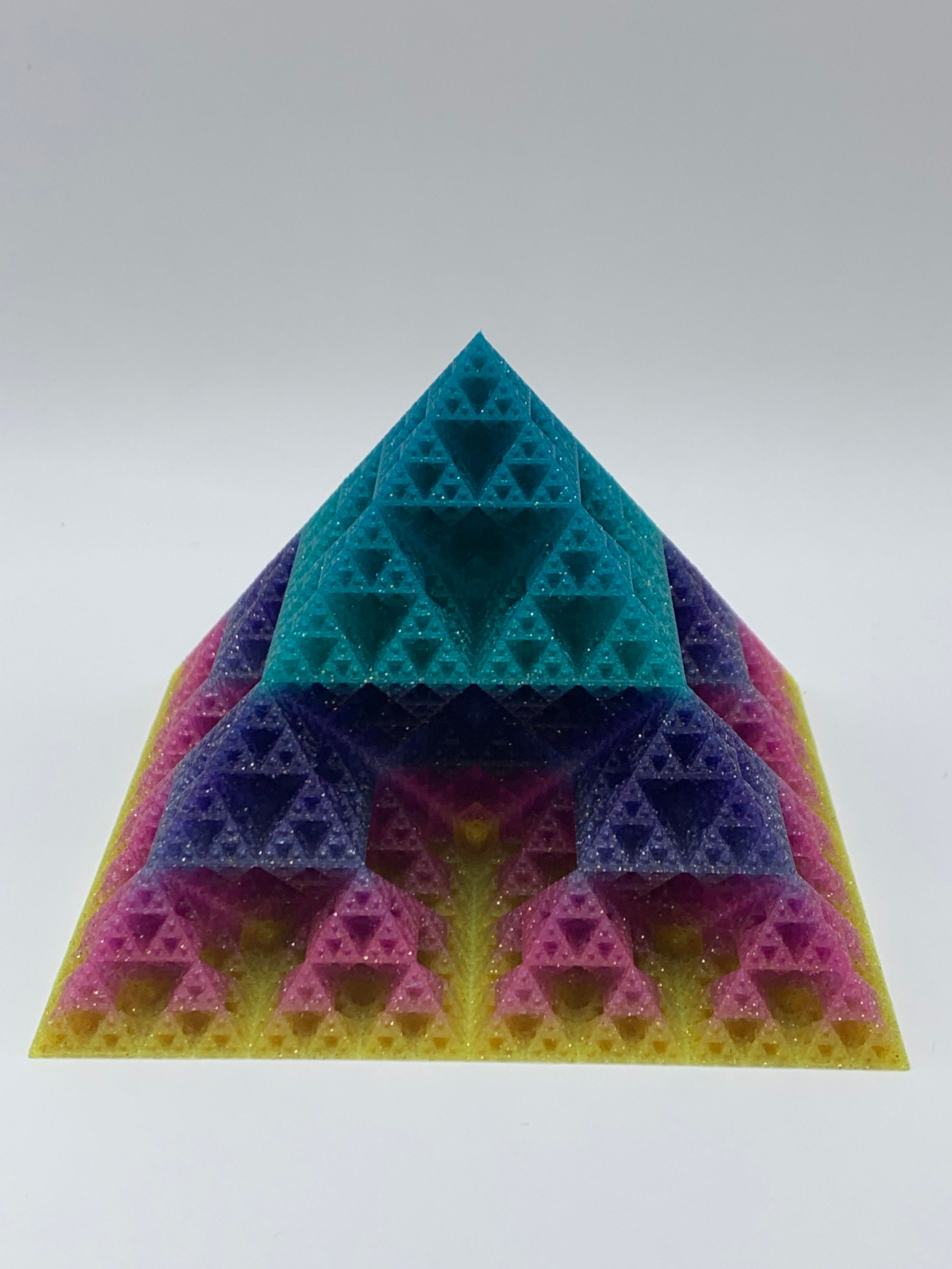 3D Fractal Sierpinski Fractal Pyramid RTS - Etsy