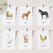 Printable Farm Animal Toob Cards| Toob Matching Cards | Montessori ...
