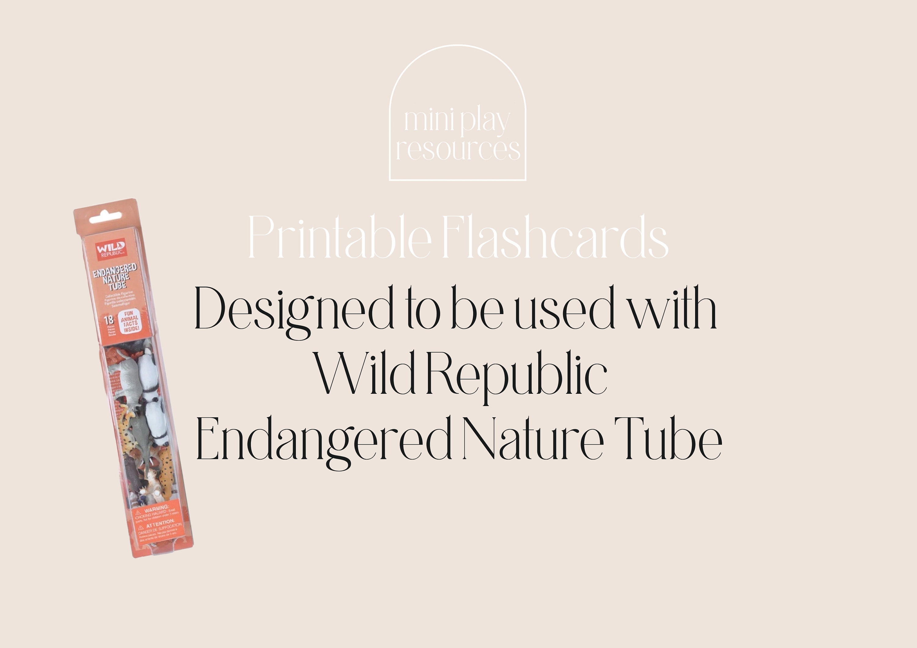 Printable Endangered Animal Cards | Wild Republic Matching Cards ...