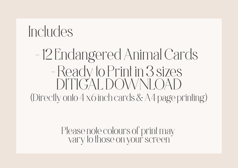 Printable Endangered Animal Cards | Wild Republic Matching Cards ...