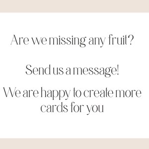 Printable Fruit Card Set | Digital Fruit Prints | Montessori Cards ...