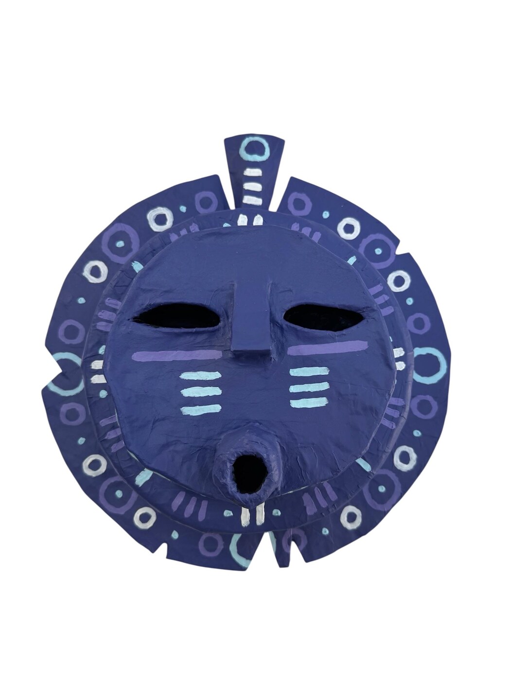 Handcrafted Decorative Circular Layered Lunar Mask - Etsy