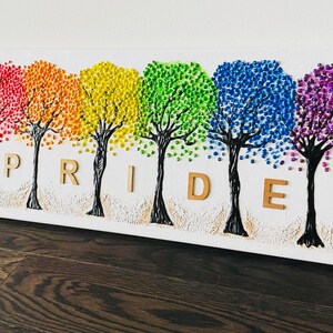 Pride Arbor: Handcrafted 3d-textured Trees Celebrating Diversity and ...
