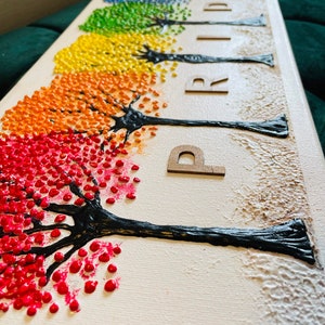 Pride Arbor: Handcrafted 3d-textured Trees Celebrating Diversity and ...