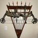 Archers Rack, Bow Rack, Wall Art, Hunters Wall Art, Archers Display ...