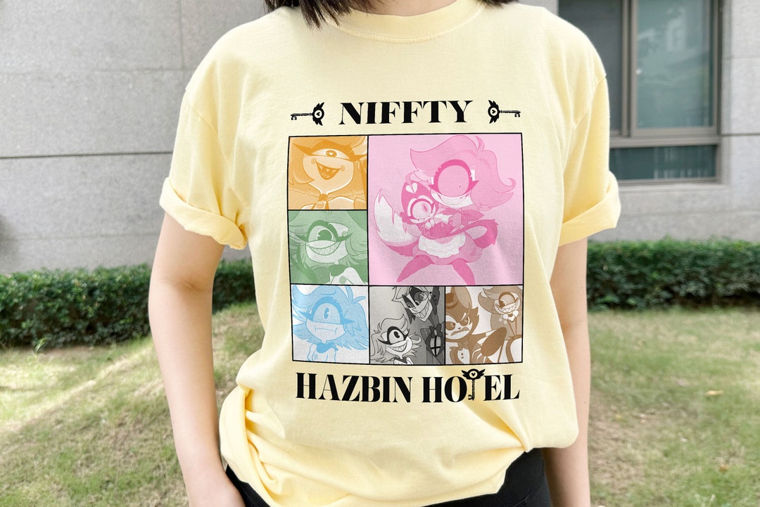 Niffty Hazbin Hotel the Eras Tour Shirt, Hazbin Hotel Graphic Tee ...